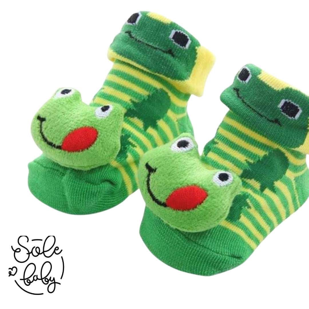 Froggie 3D Anti-Slip Sock – Sole Baby